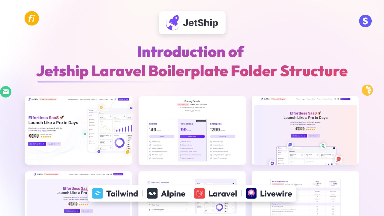 Exploring the JetShip Laravel Boilerplate Folder Structure | Galaxy.ai
