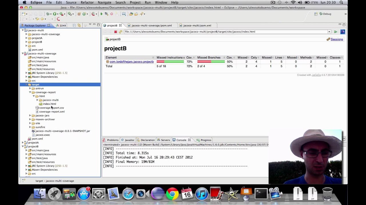 JaCoCo in Maven Multi-Module Projects