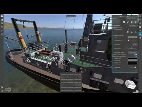 Material editor in CAD Assistant – Unlimited 3D