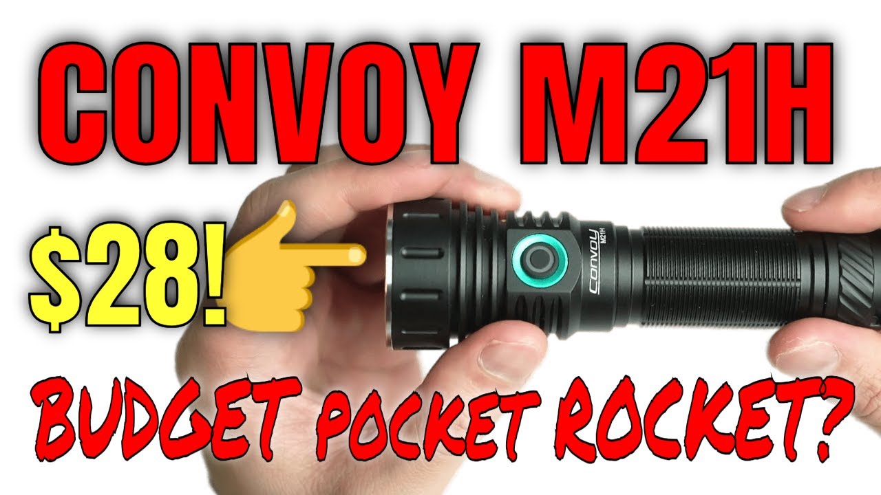 Convoy M21H (XHP70.3 HI) Flashlight Review: Best Budget Pocket Rocket ...