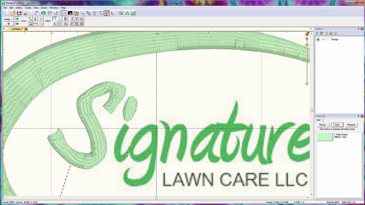 Designers Gallery Creator - Level One Logo Digitizing