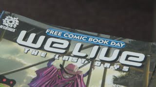 Local comic book stores hand out thousands of free comic books
