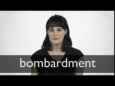 BOMBARDMENT definition in American English | Collins English Dictionary