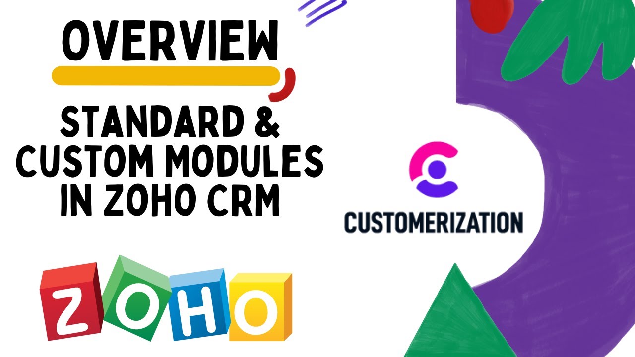 Standard & Custom Modules in Zoho CRM 2022 (OVERVIEW)