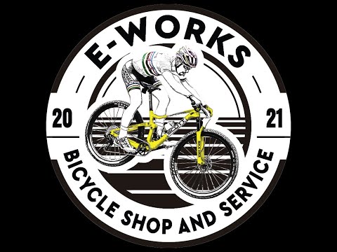 #LOGO | E-WORKS BICYCLE SHOP AND SERVICE | TonTon Graphics