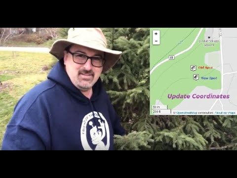 Updating Coordinates of your Geocache