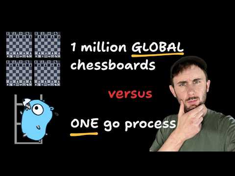 1 million global chess games. 1 Go process.