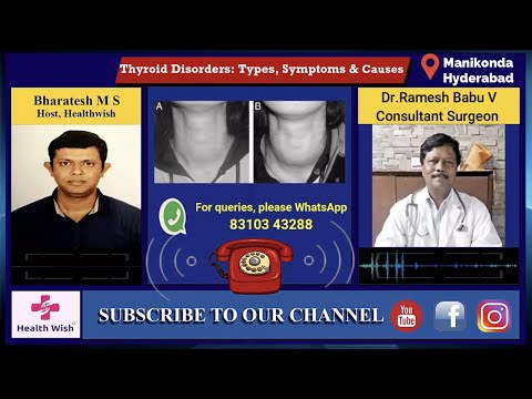 Thyroid Disorders: Types, Symptoms & Causes | Dr. Ramesh Babu | Hyderabad | Bangalore