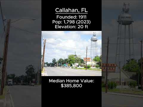 Random US Towns: Callahan, FL #shorts
