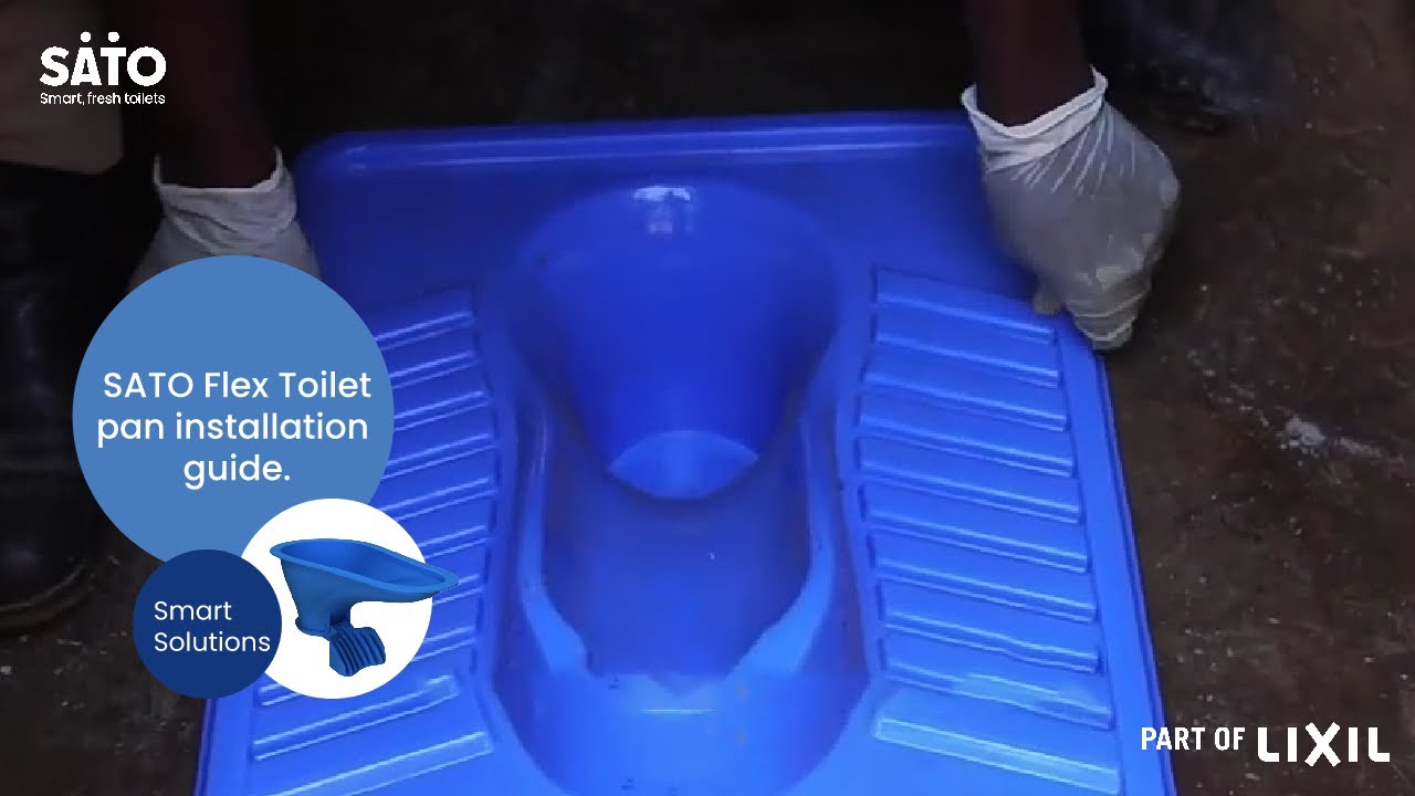 SATO Flex Toilet Pan Installation Guide.