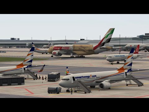EMIRATES "Courier Express Livery" | PRAGUE Airport Gameplay #8 | World of Airports