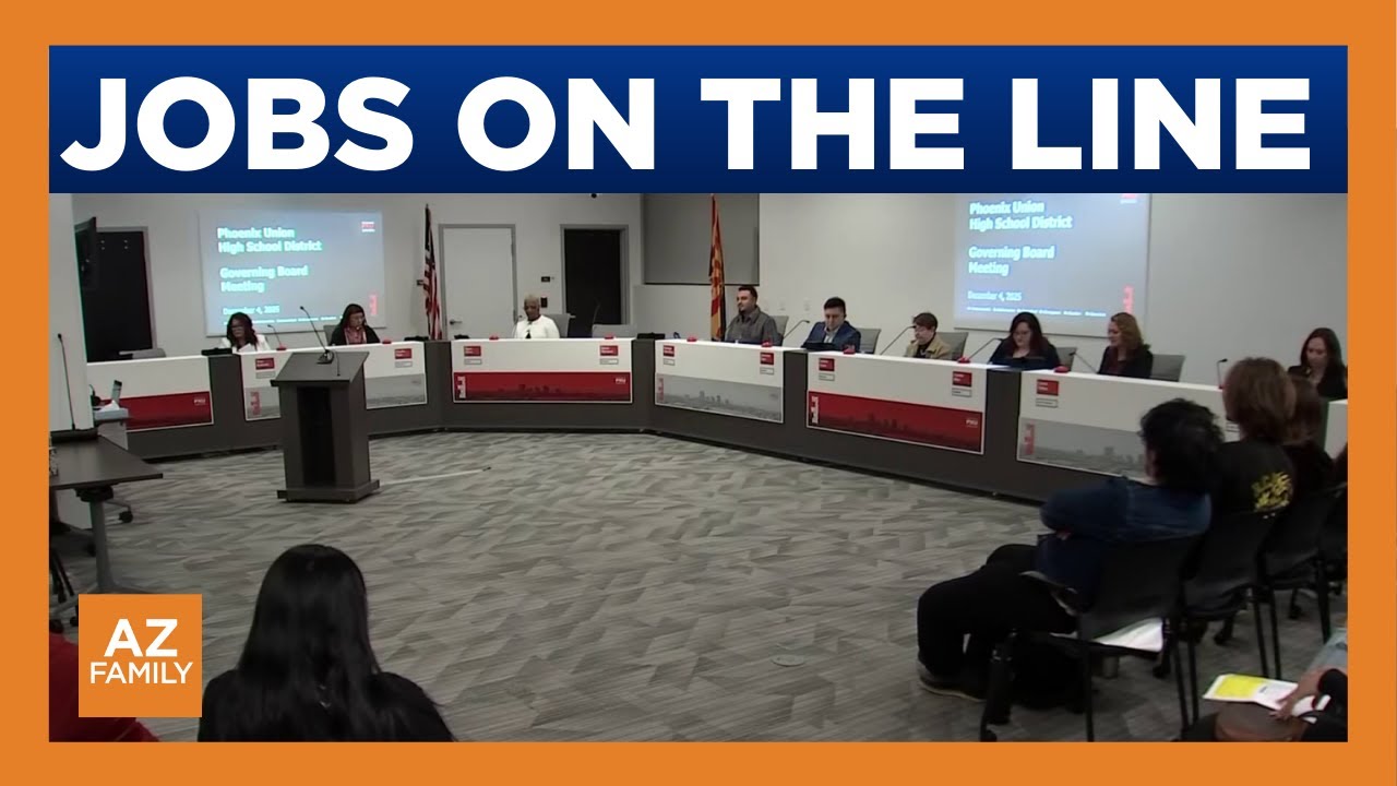 Phoenix Union school board set to vote on potential layoffs