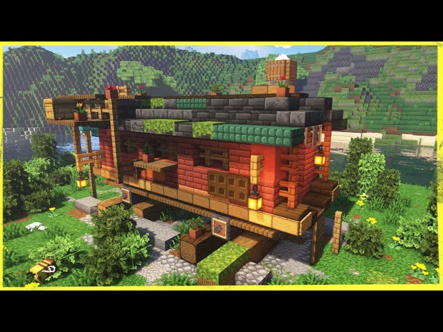 How to build a Train Car House Minecraft Map