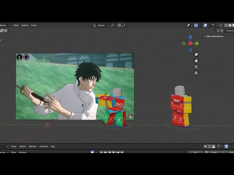 Yuta black Flash Sneak Peek! [Roblox/Blender Animation]