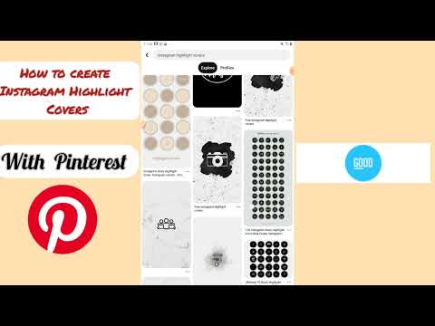 How to Create Instagram Story Highlight Cover with Pinterest