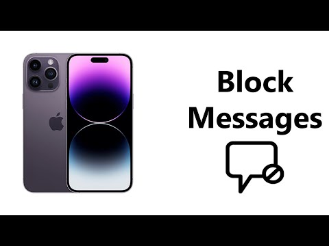 How To Block Messages On iPhone 14 / iPhone 14 Pro