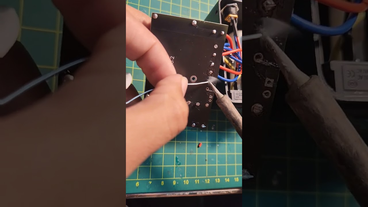 how to solder wires into PCB:  Easy Soldering tips#soldering