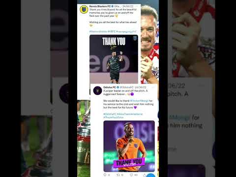 ചെറിയ ഒരു ട്വിസ്റ്റ്|Kerala blasters new signing|victormongil||#keralablasters#victormongilskills