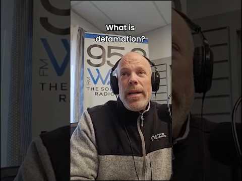 What Is Defamation?