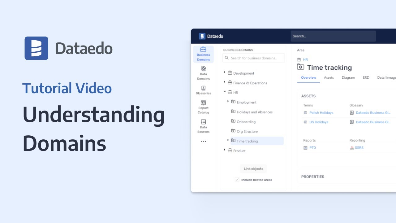 Dataedo Tutorial:  Understanding Domains