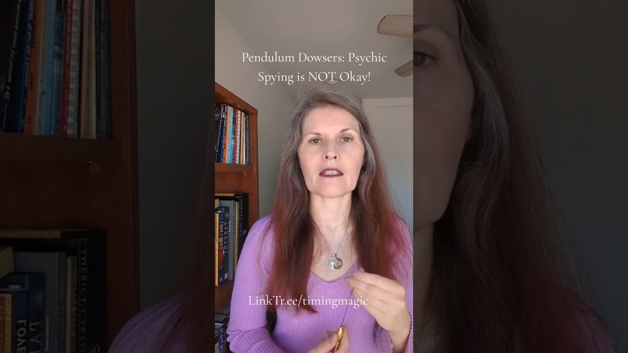 Pendulum Dowsers Tip: Psychic Spying Is NOT Okay! Asking Spiritual Permission & Highest Good