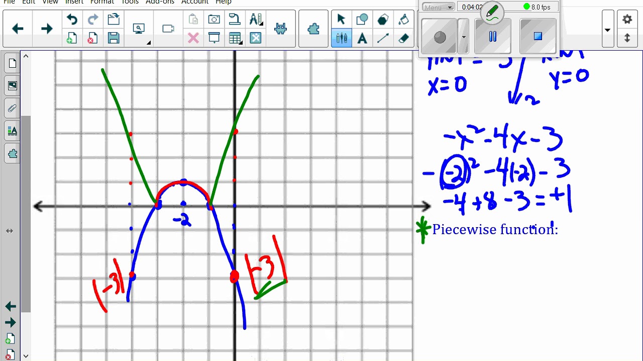 Unit 7 2 7  And    Another Absolute Value Quadratic Function