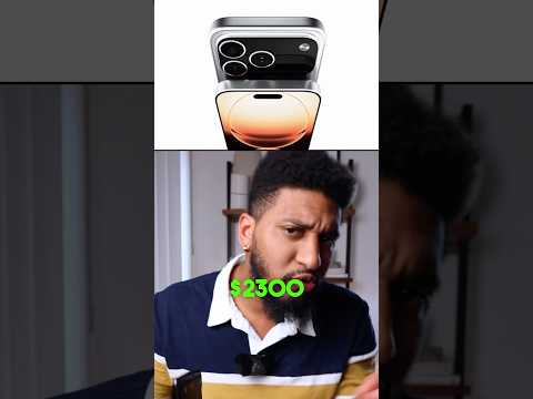 The iPhone 17 pro might cost $2300 dollars! Would you pay this? #iphone17promax