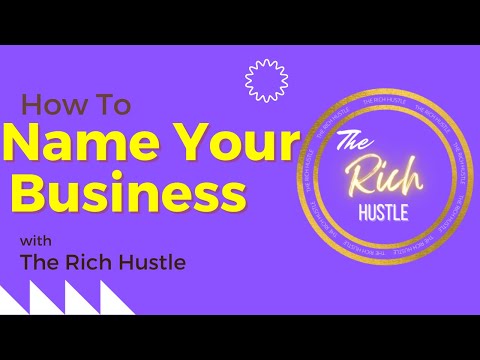 How To Create A Creative Business Name For FREE | Business Name Generator | Business Name Ideas