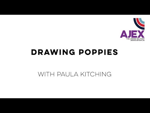 How to Draw a Poppy for Remembrance Day
