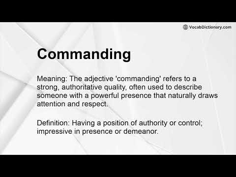 Commanding Meaning