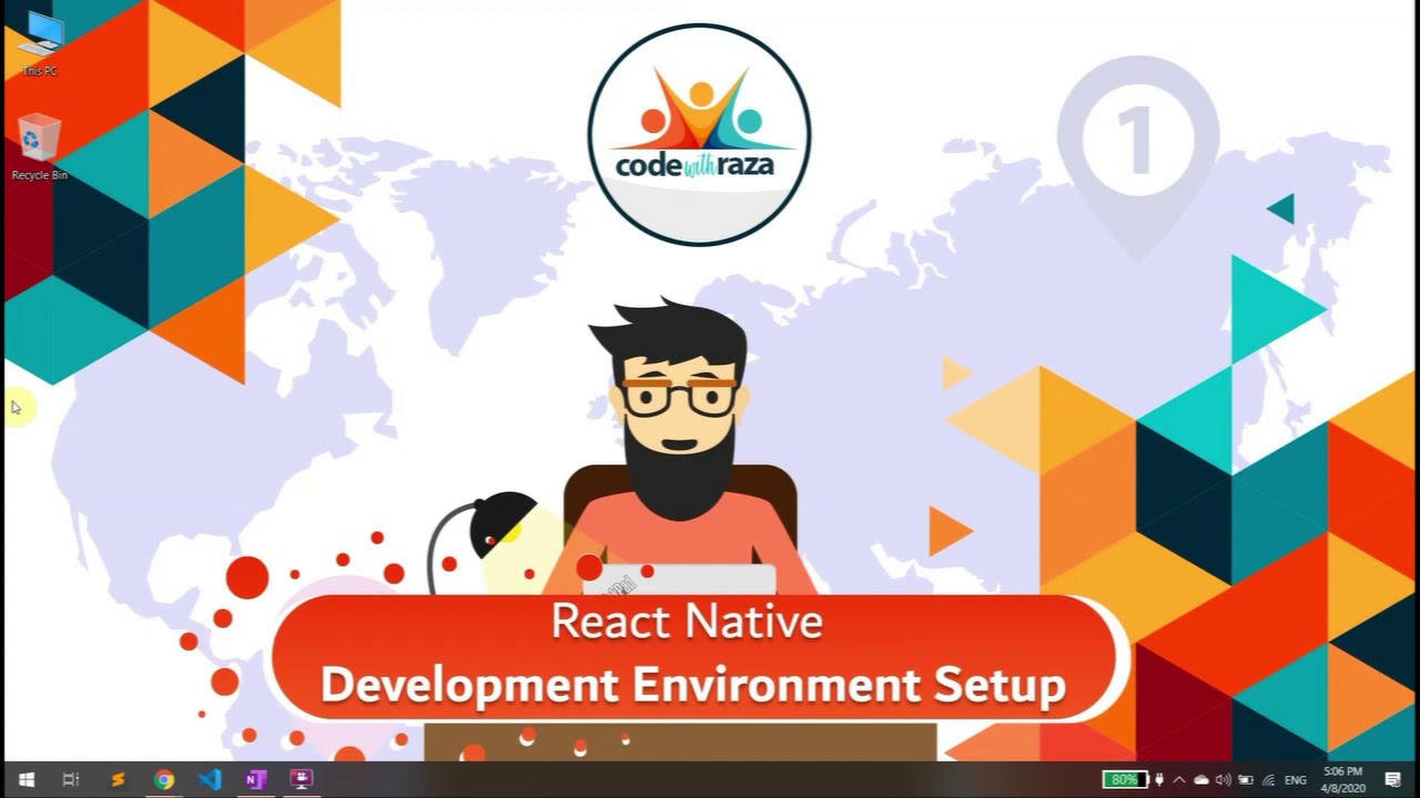 Learn React Native Development Environment Setup in 8 Minutes