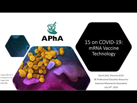 15 on COVID-19 Episode 7/24/20 - mRNA Vaccine Technology