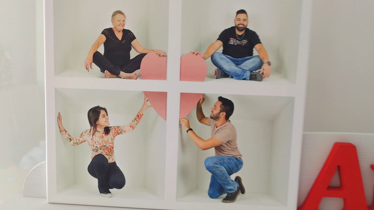 Ensaio ao Cubo -Quadro Canvas
