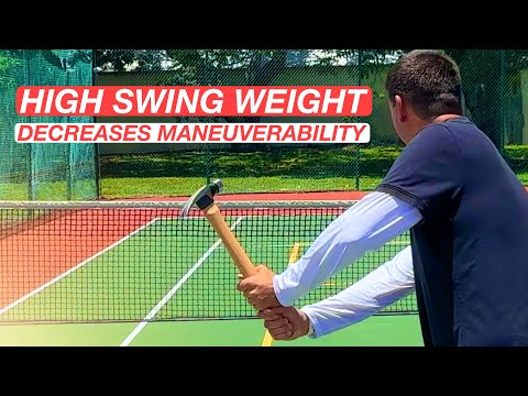 How Swing Weight Affects Tennis Technique
