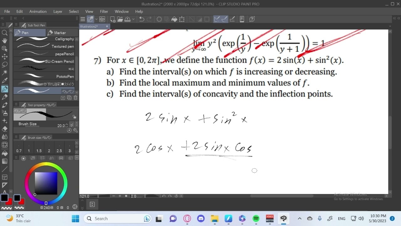 Math 133 IAU | Worksheet 5 2-8 | Part 2