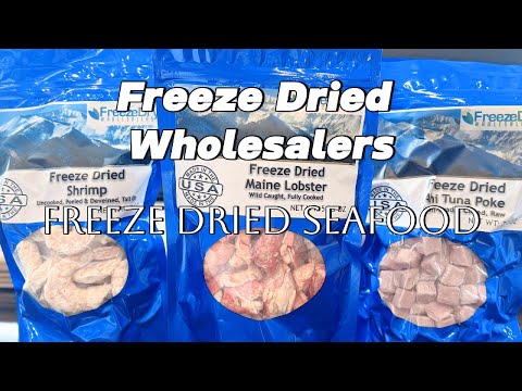 Freeze Dried Wholesalers Haul | Stocking up on Freeze Dried Seafood | Shrimp, Ahi Tuna and Lobster