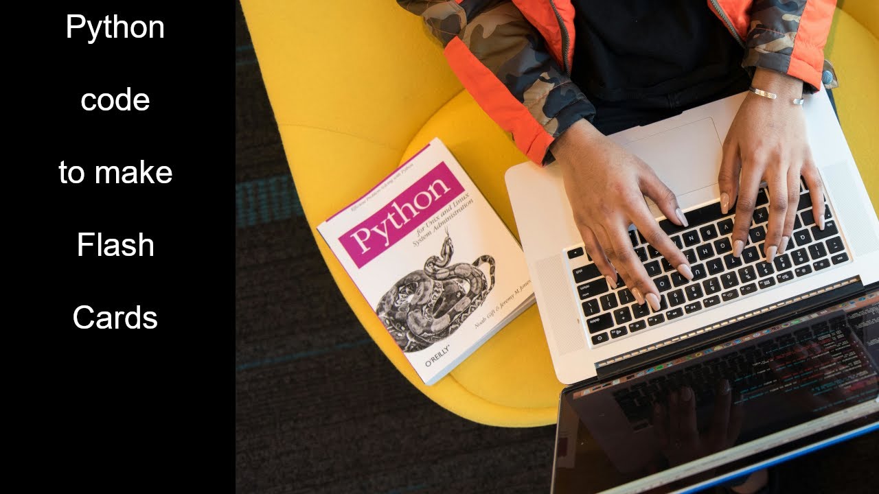 How to make Flash Cards with Python