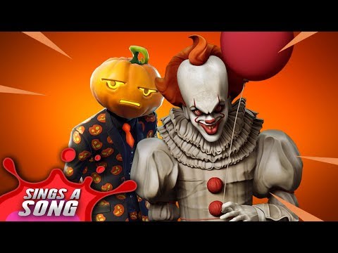 Pennywise Plays Fortnite Song (Spooky Halloween Parody)