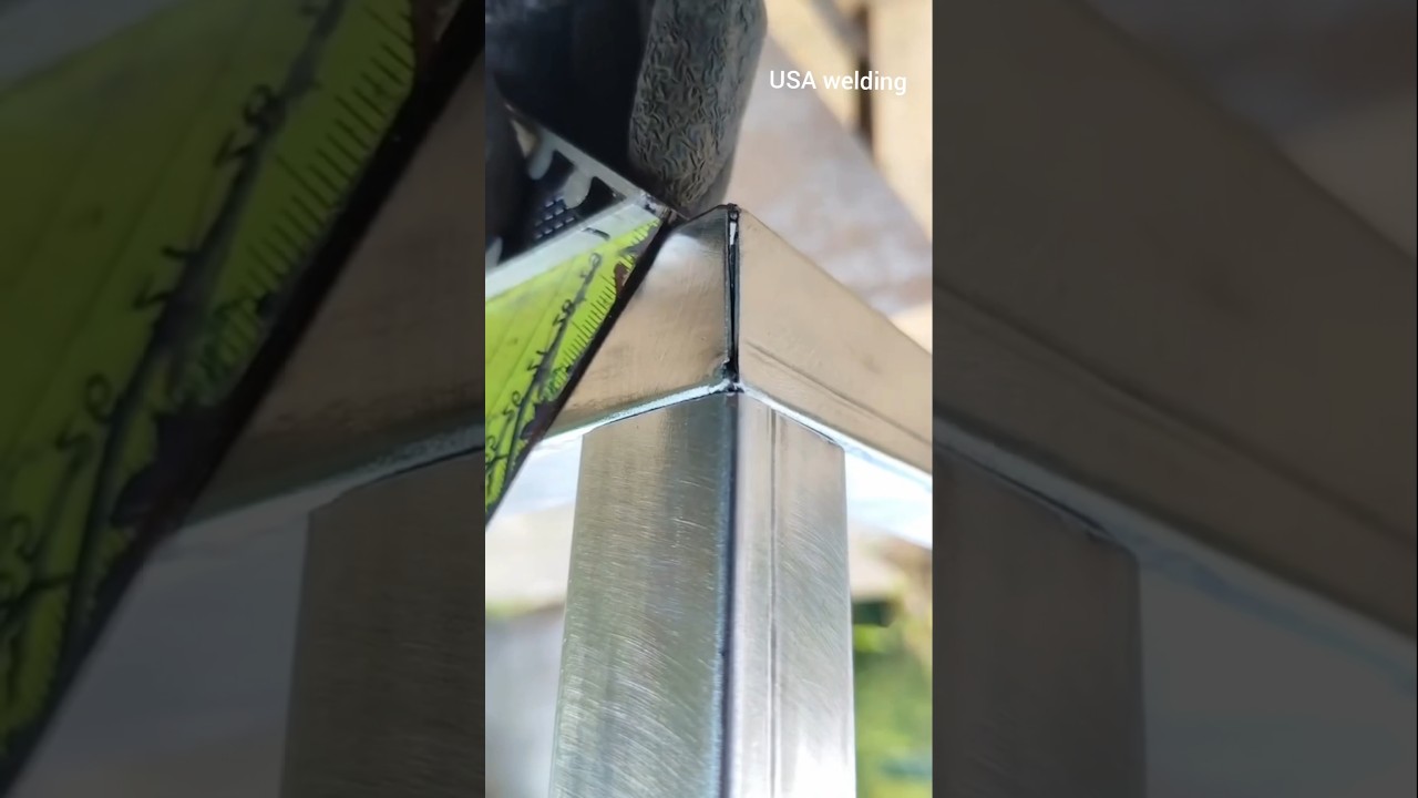 Perfect Metal Cutting & Welding Joint | Precision Engineering Tips for Beginners #cuttingskills #usa