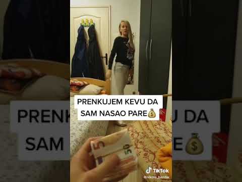 PRANKUJEM KEVU DA SAM NASAO PARE NIKOLA BAZDAR TIKTOK