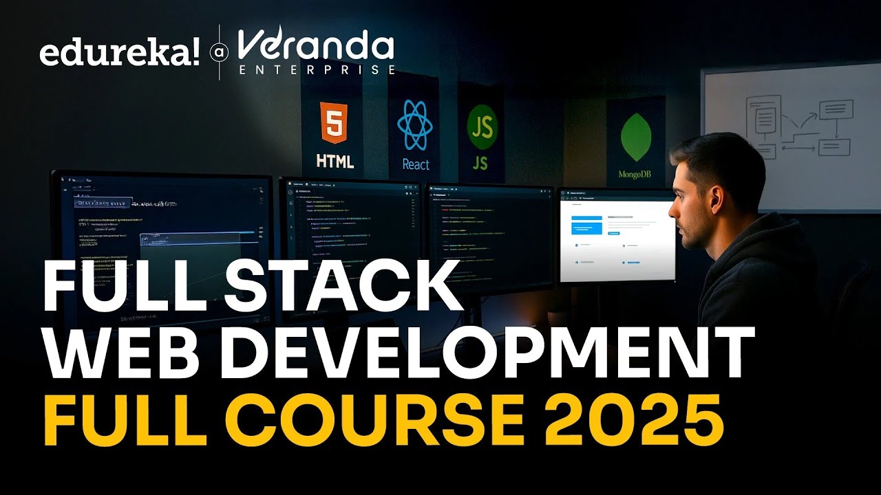 Full Stack Web Development Full Course [10 hours] | Full Stack Web Development Course | Edureka Live