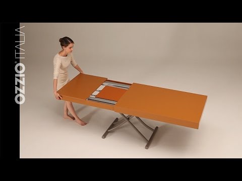 This Magically Expanding Coffee Table Just Keeps Going and Going