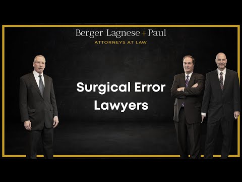 Surgical Error Lawyers Pittsburgh PA | Berger & Lagnese, LLC | FAQ