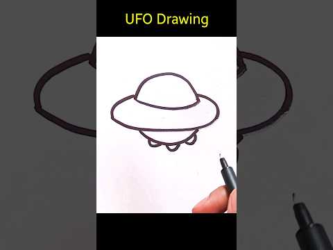 Ufo πΈπΎ Drawing #shorts #shortsfeed #ufo