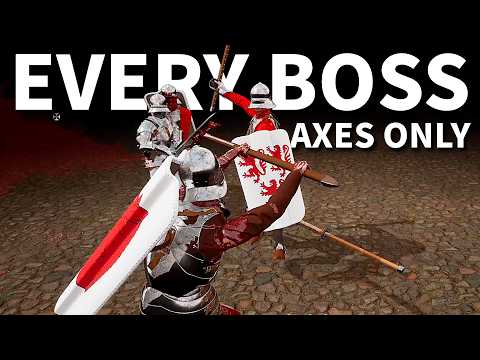 Beating Every BOSS in Half Sword with Axes Only