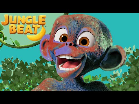 Munki the Colorful Monkey | Jungle Beat: Munki & Trunk | Full Episodes | Kids Cartoon 2024