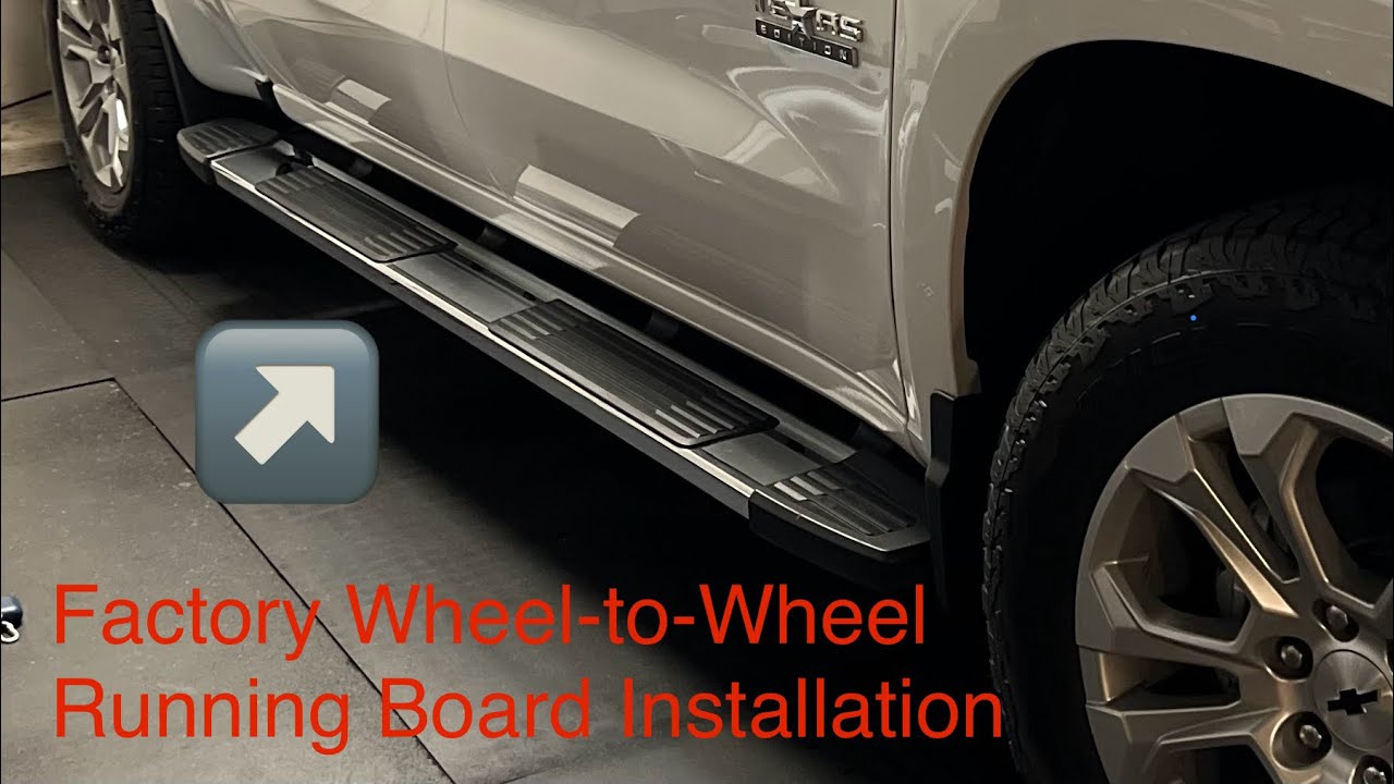 How to Install Chevy Silverado/GMC Sierra Running Boards ‘19-‘24