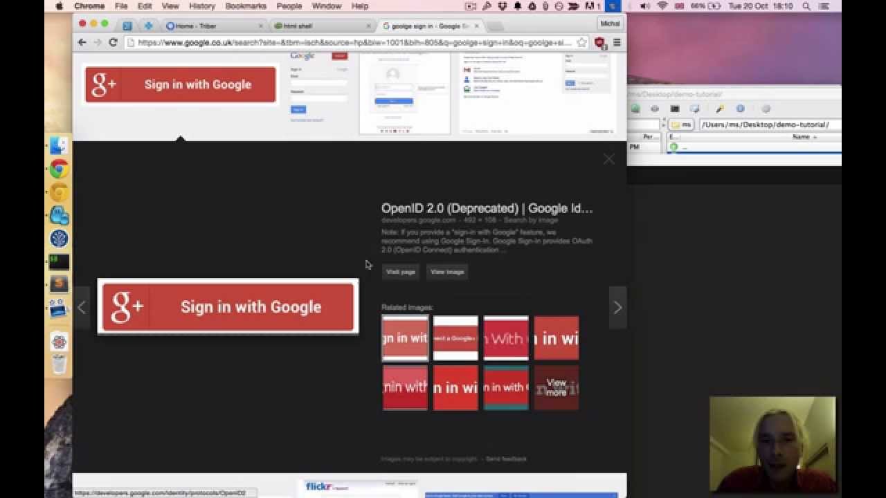 Google API oauth flow with node.js