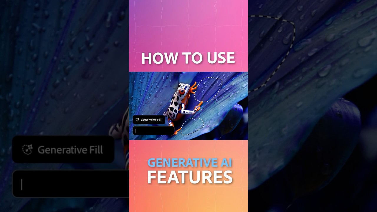 How to use generative AI features in Photoshop