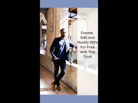 Create, Edit and Modify PDFs For Free With This Tool